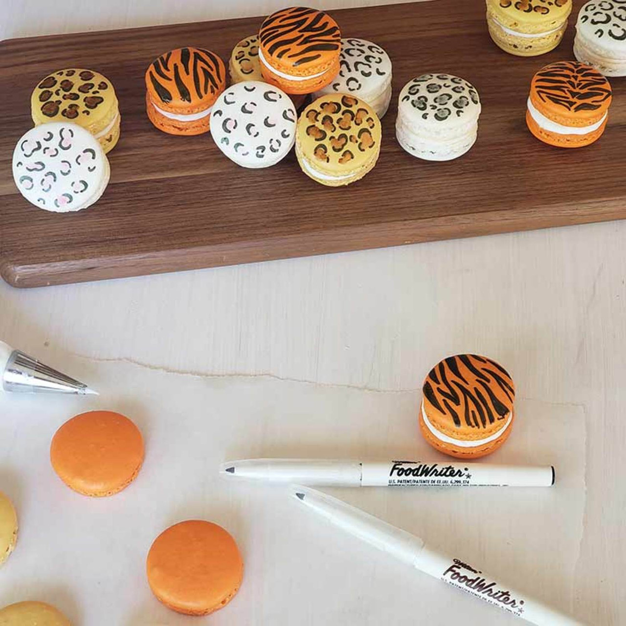 Walk on the Wild Side Macarons - Wilton