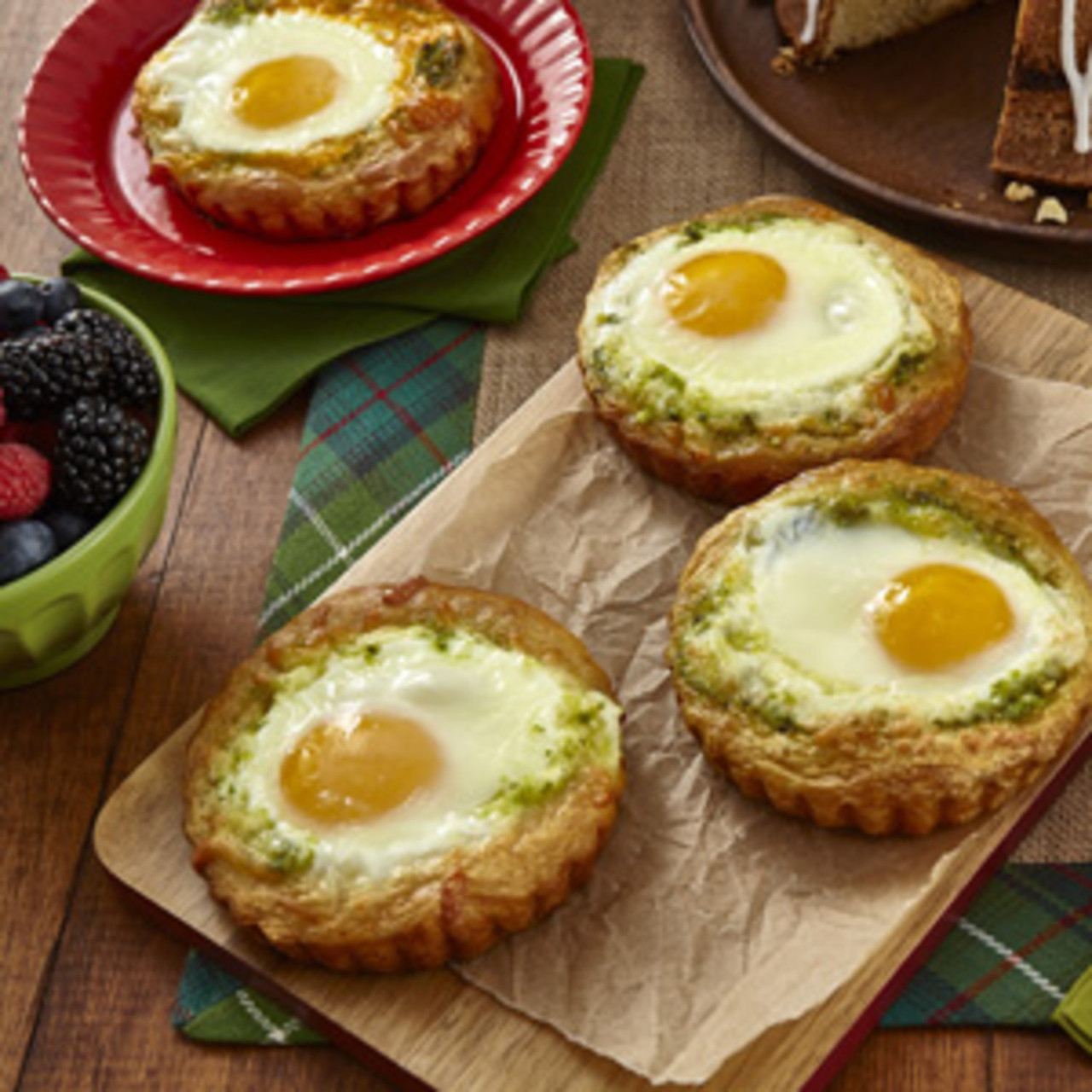 Baked Breakfast Egg Tarts - Wilton