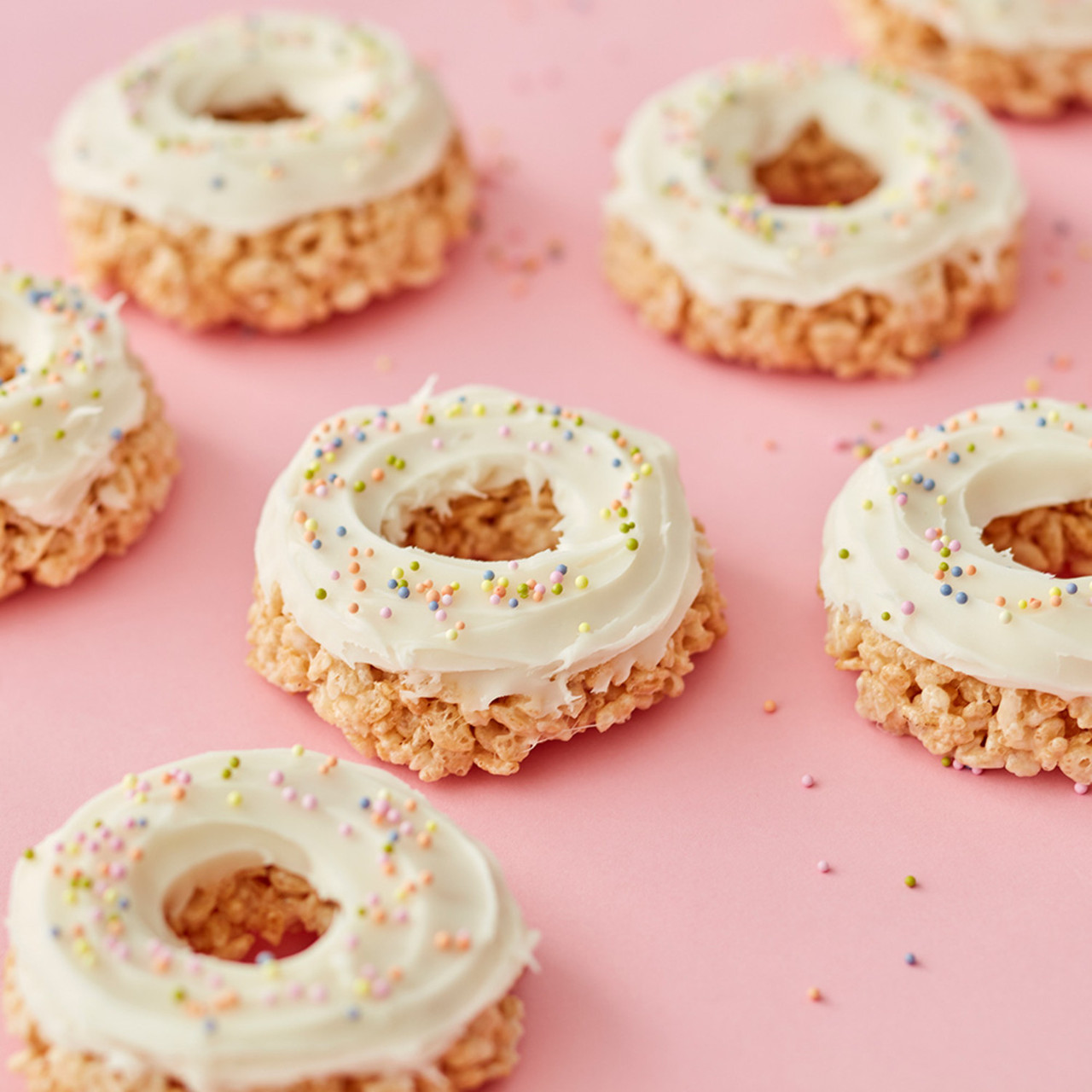 Rice Cereal Treat Donuts - Wilton