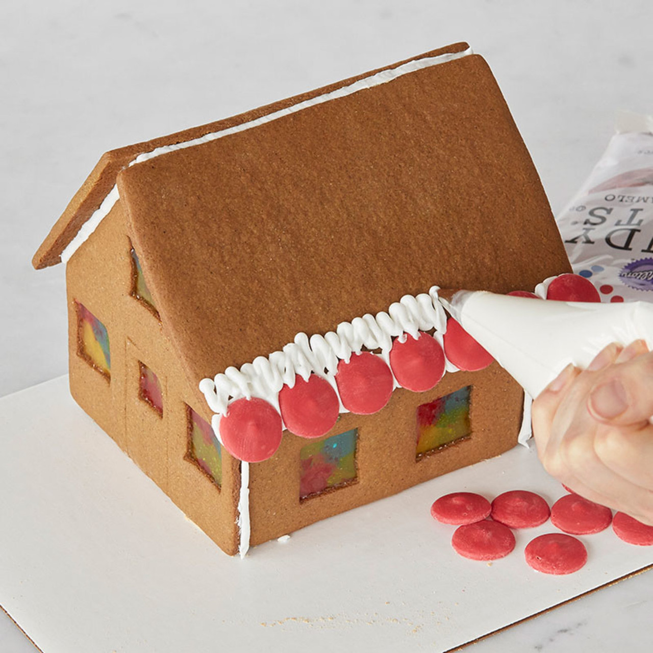 How to Make a Candy Roof - Wilton