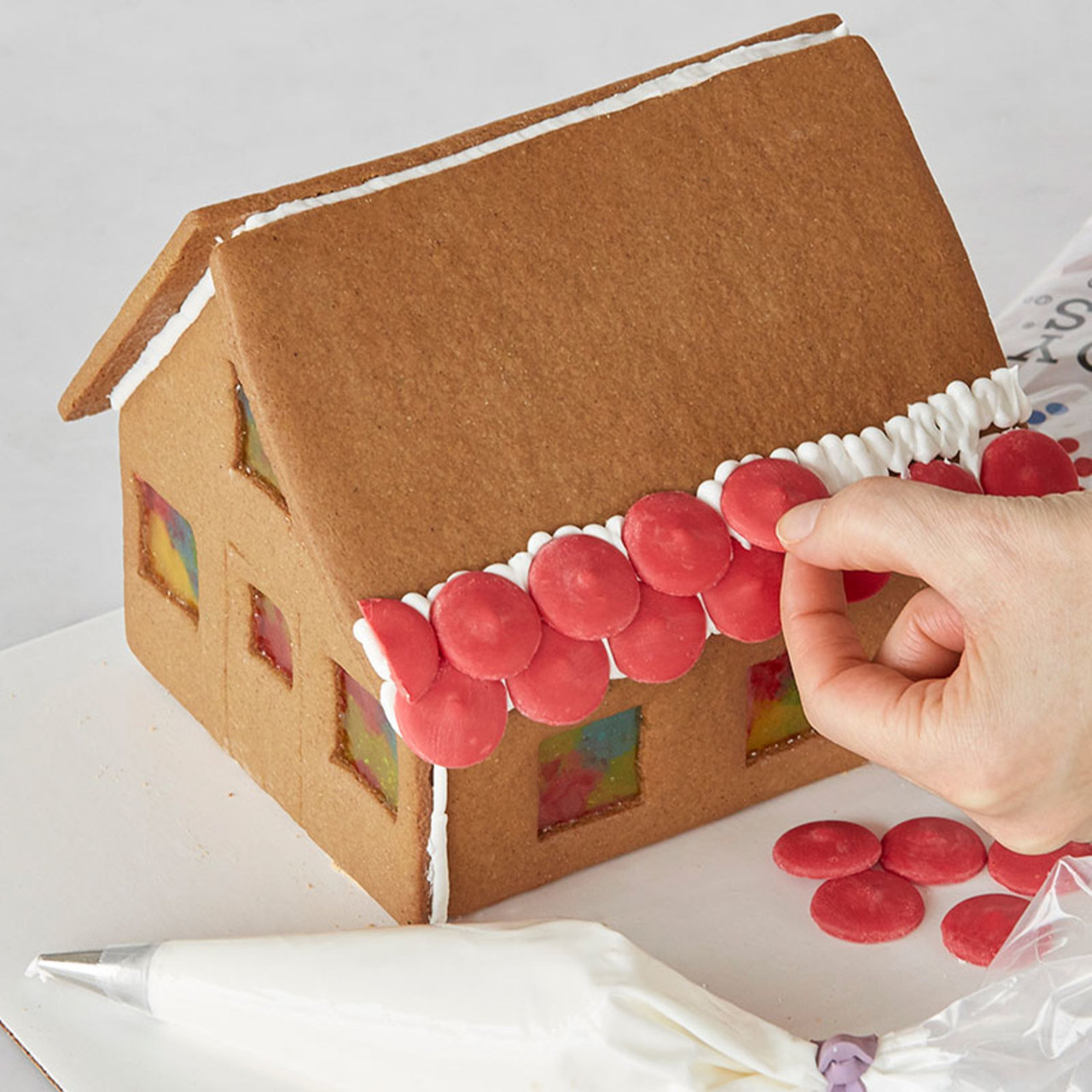 How to Make a Candy Roof - Wilton