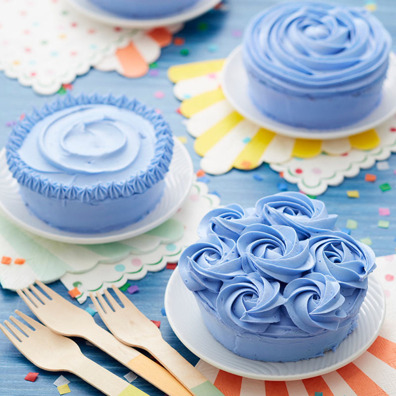 Mini Yellow Cakes - Wilton