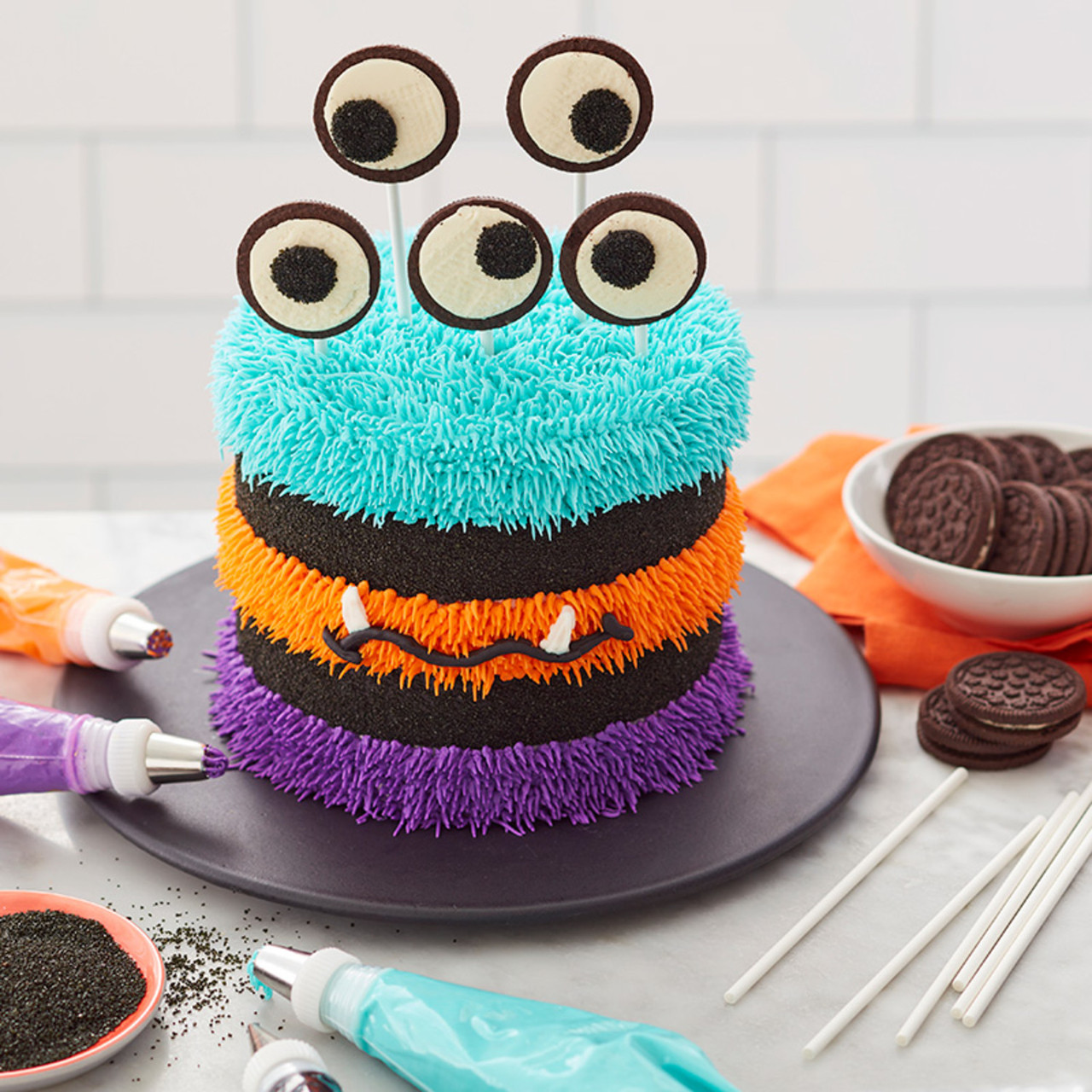 Halloween Monster Cake - Wilton