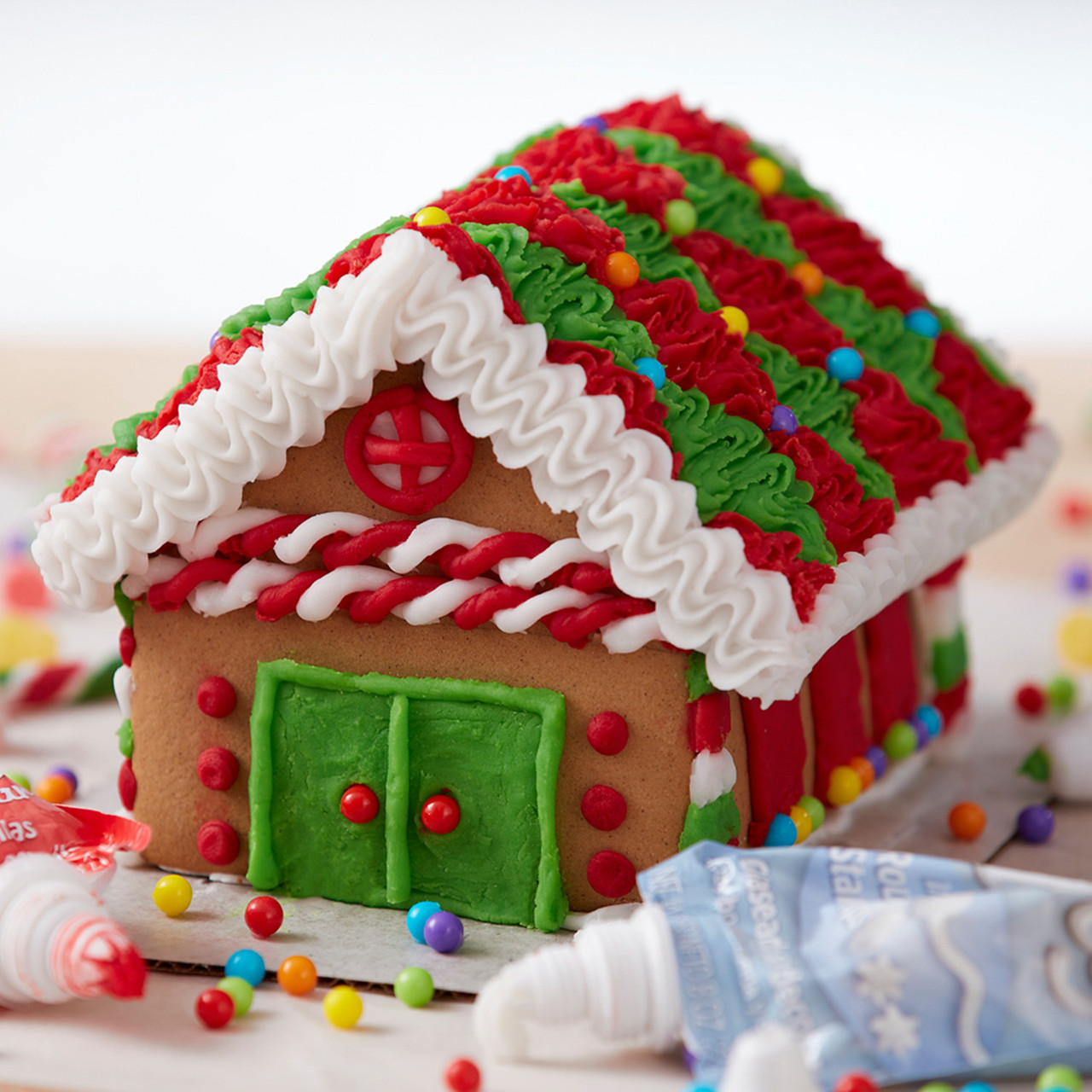how to make icicles on gingerbread house