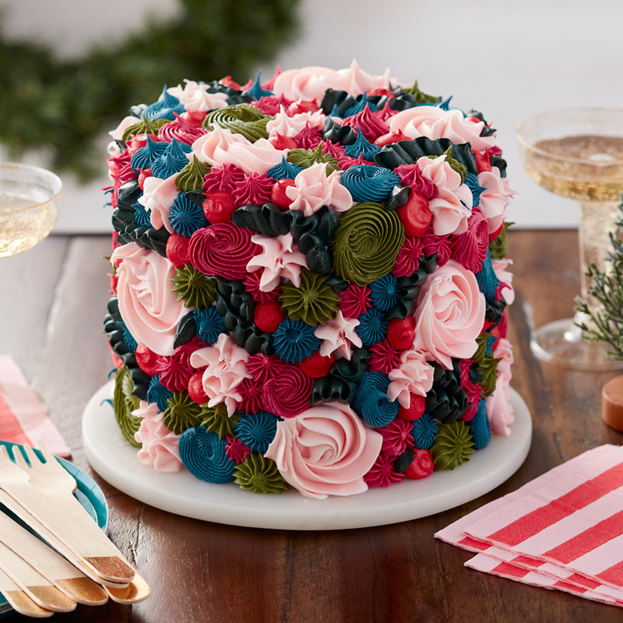rosette cake