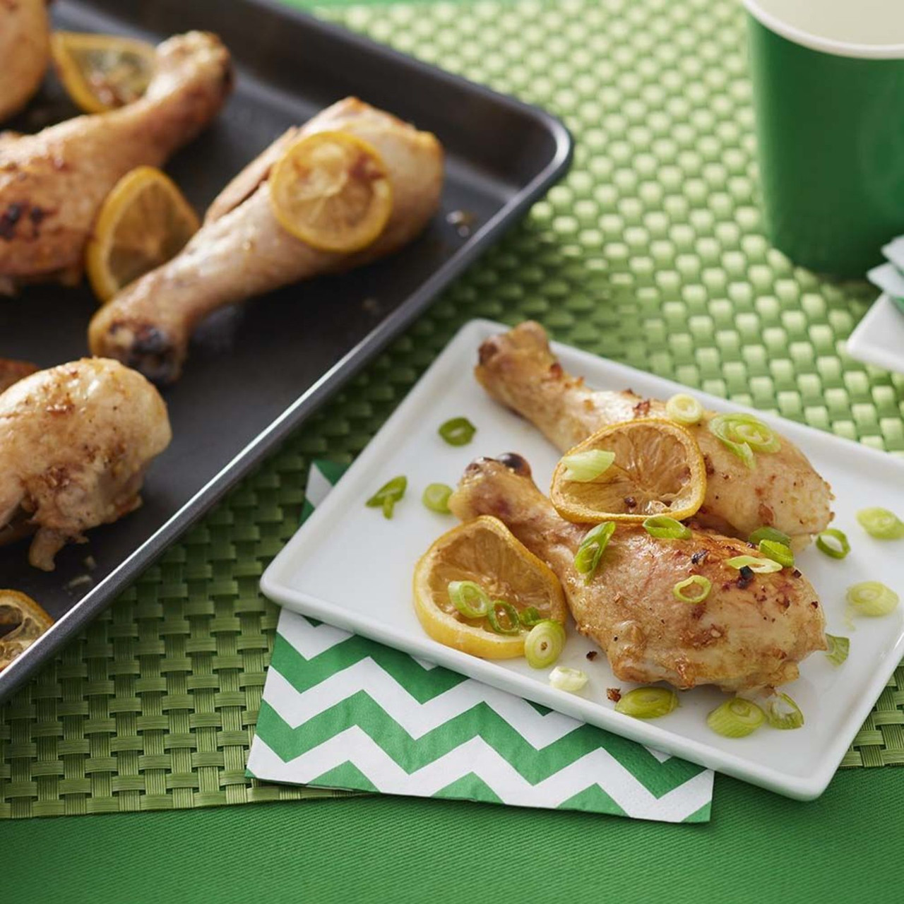 Crispy Roasted Lemon Chicken Legs - Wilton