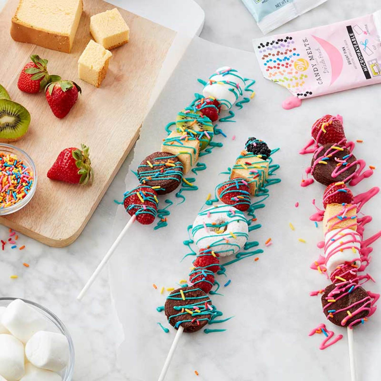 Simple and Delicious Dessert Kabobs - Wilton