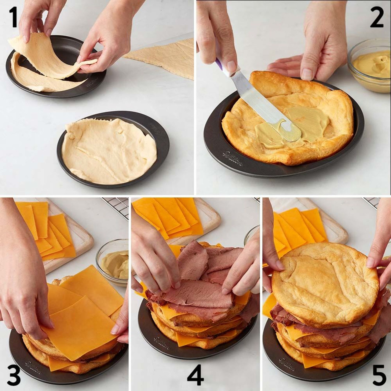 Big Beef and Cheddar Croissant - Wilton