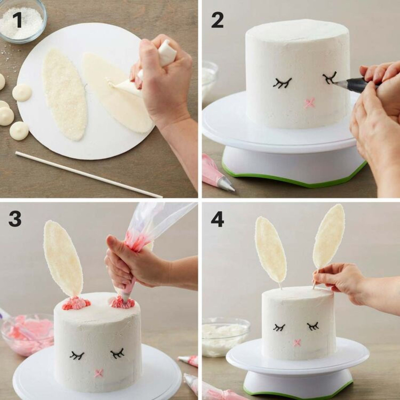 Easter Bunny Cake - Wilton