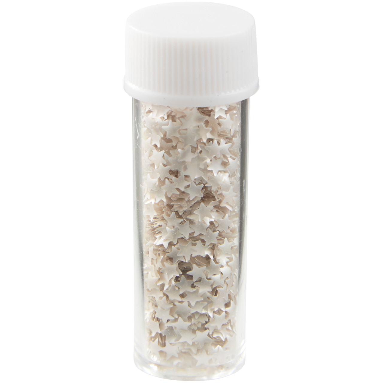Edible Glitter Silver Stars, 0.4 oz. - Wilton