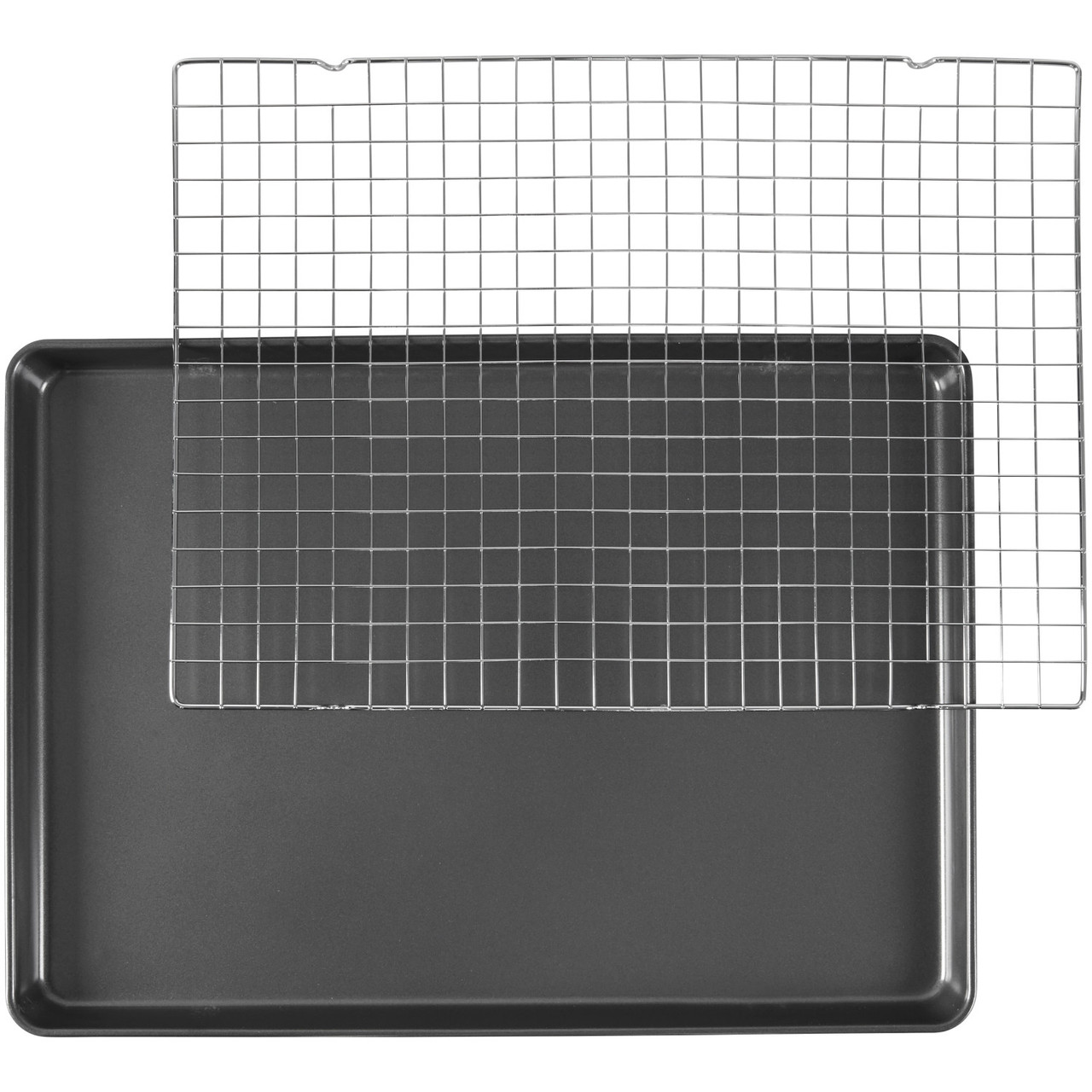 Premium Non-Stick Bakeware 15 x 21-inch Mega Cookie Pan and 14.5 x 20 ...