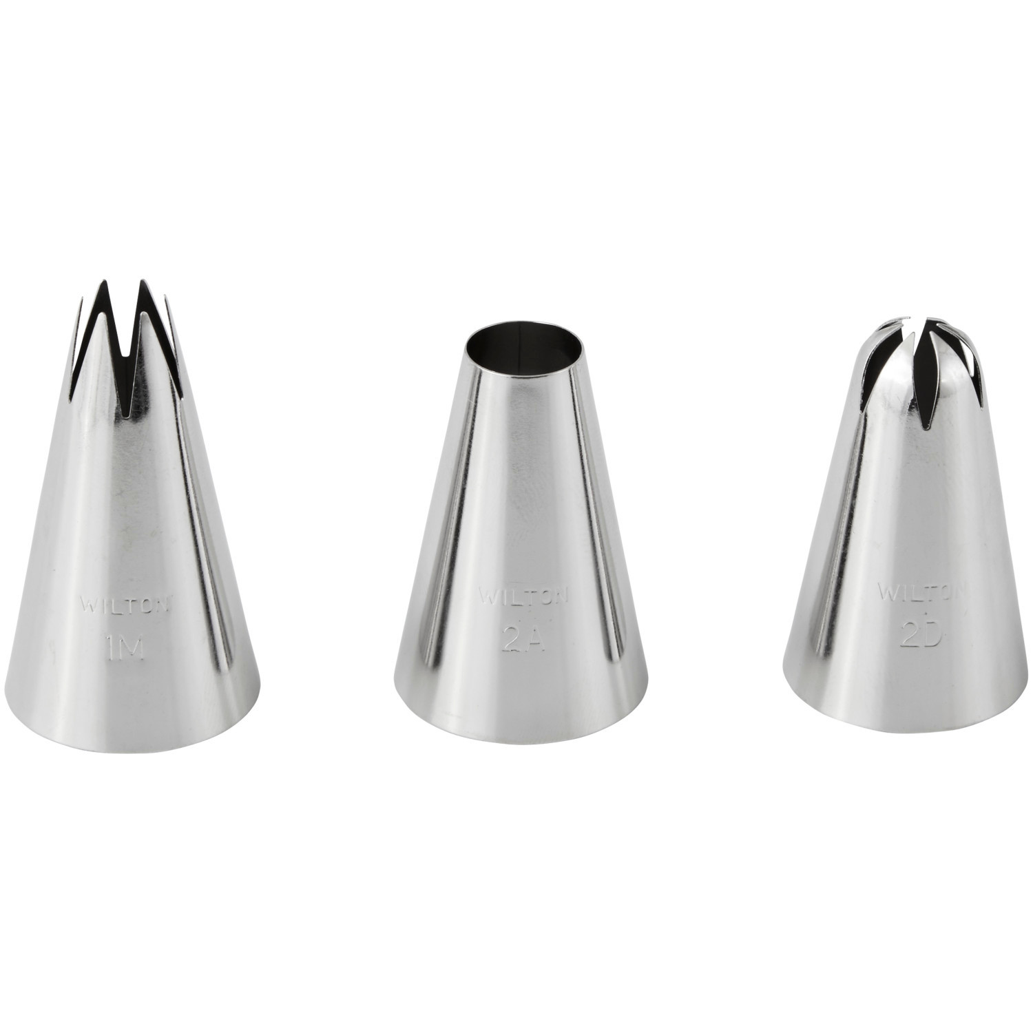 Extra Large Decorating Tip Set, 3-Piece - Wilton