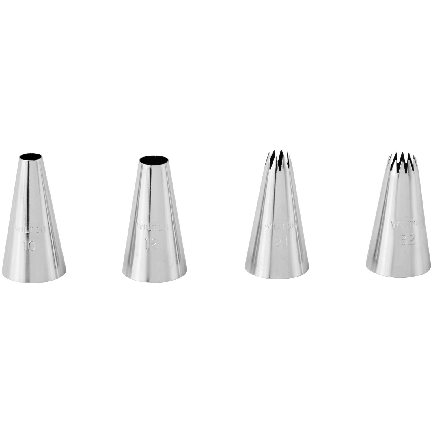 Large Decorating Tip Set, 4-Piece - Wilton