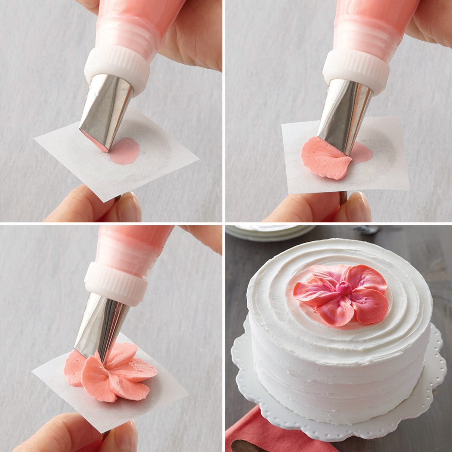 How to Make Petal Tip Flowers - Wilton
