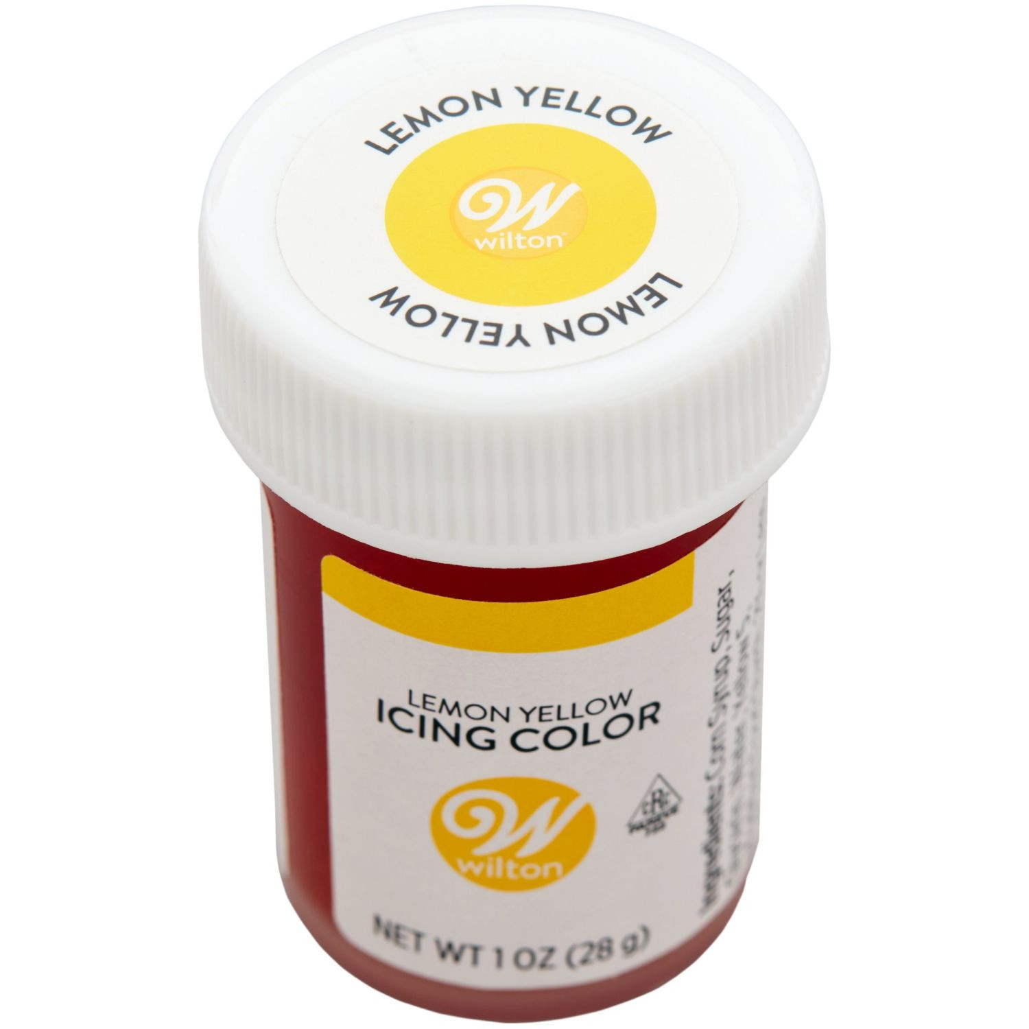 Lemon Yellow Gel Food Coloring, 1 oz. - Wilton