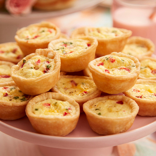 Mini Ham and Cheese Quiches - Wilton