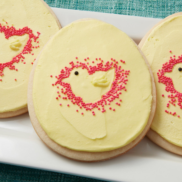 Chick in the Egg Cookies - Wilton