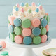 Pastel Macaron Cake - Wilton