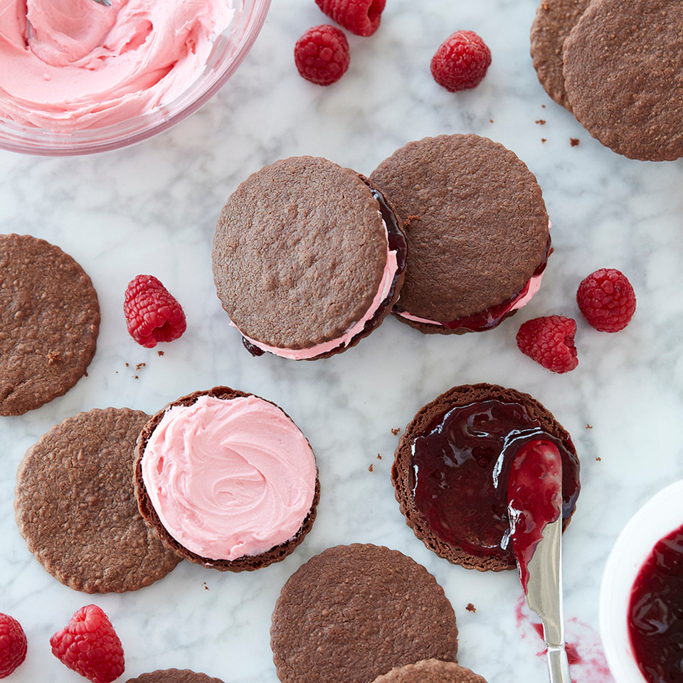 Raspberry Jam Shortbread Cookies - Wilton