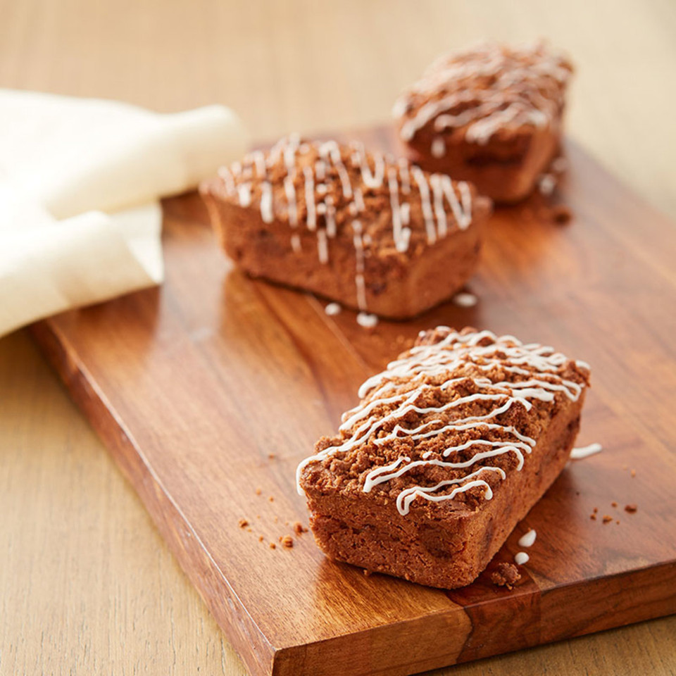 Browned Butter Mini Coffee Cake Recipe - Wilton
