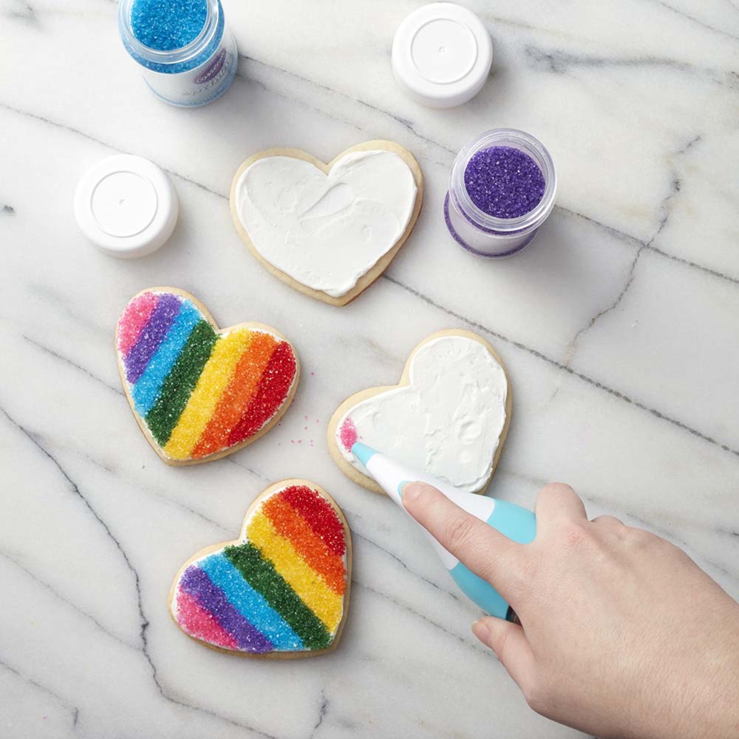 Sugar Writer Sparkling Sugar Cookies - Wilton