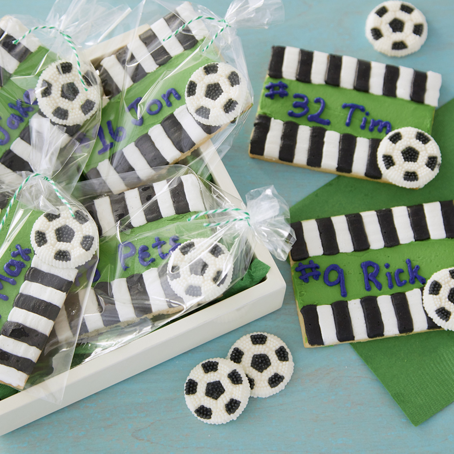 Get a Kick Out of Soccer Cookies - Wilton