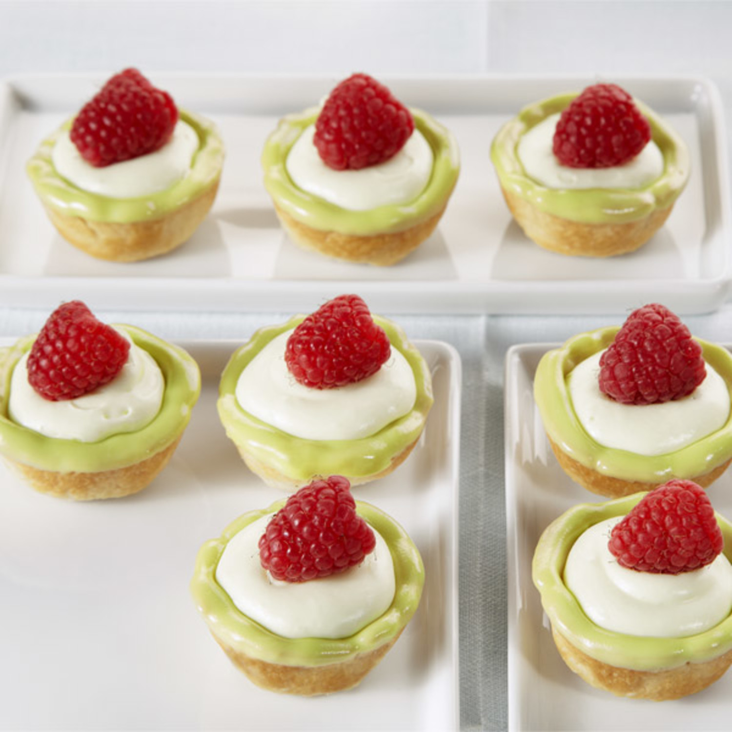 Raspberry Key Lime Tartlets - Wilton