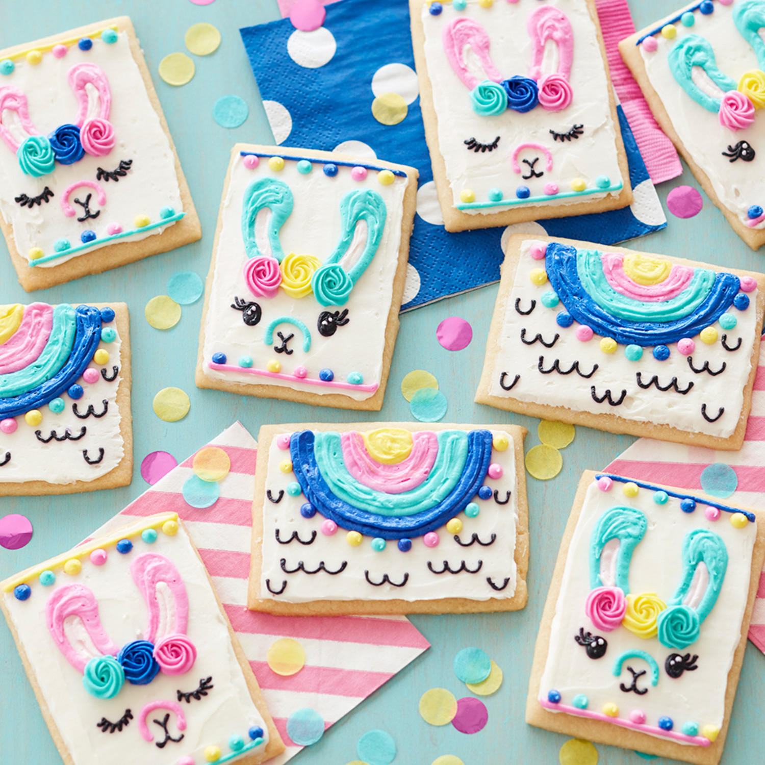 Lovely Llama Cookies - Wilton