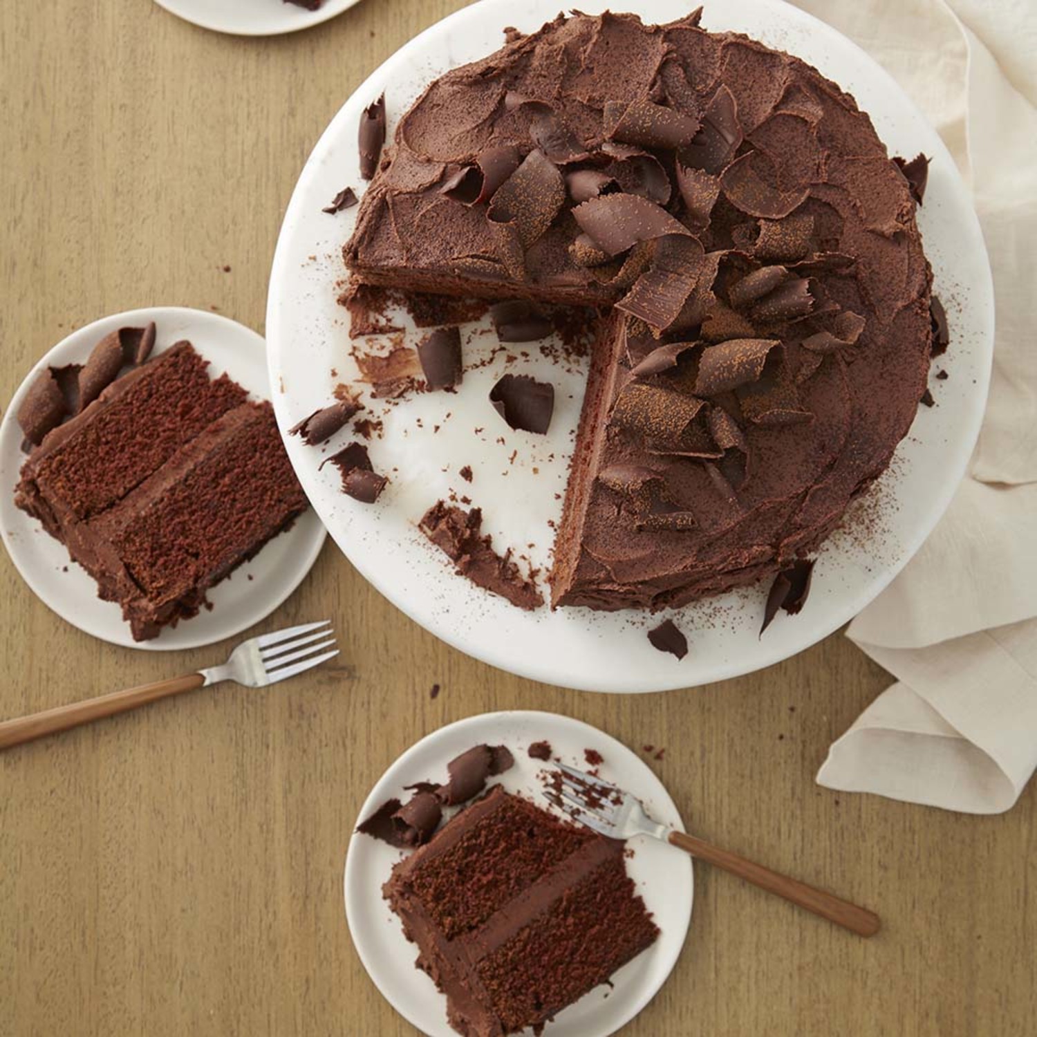 Chocolate Lovers Cake - www.wilton.com