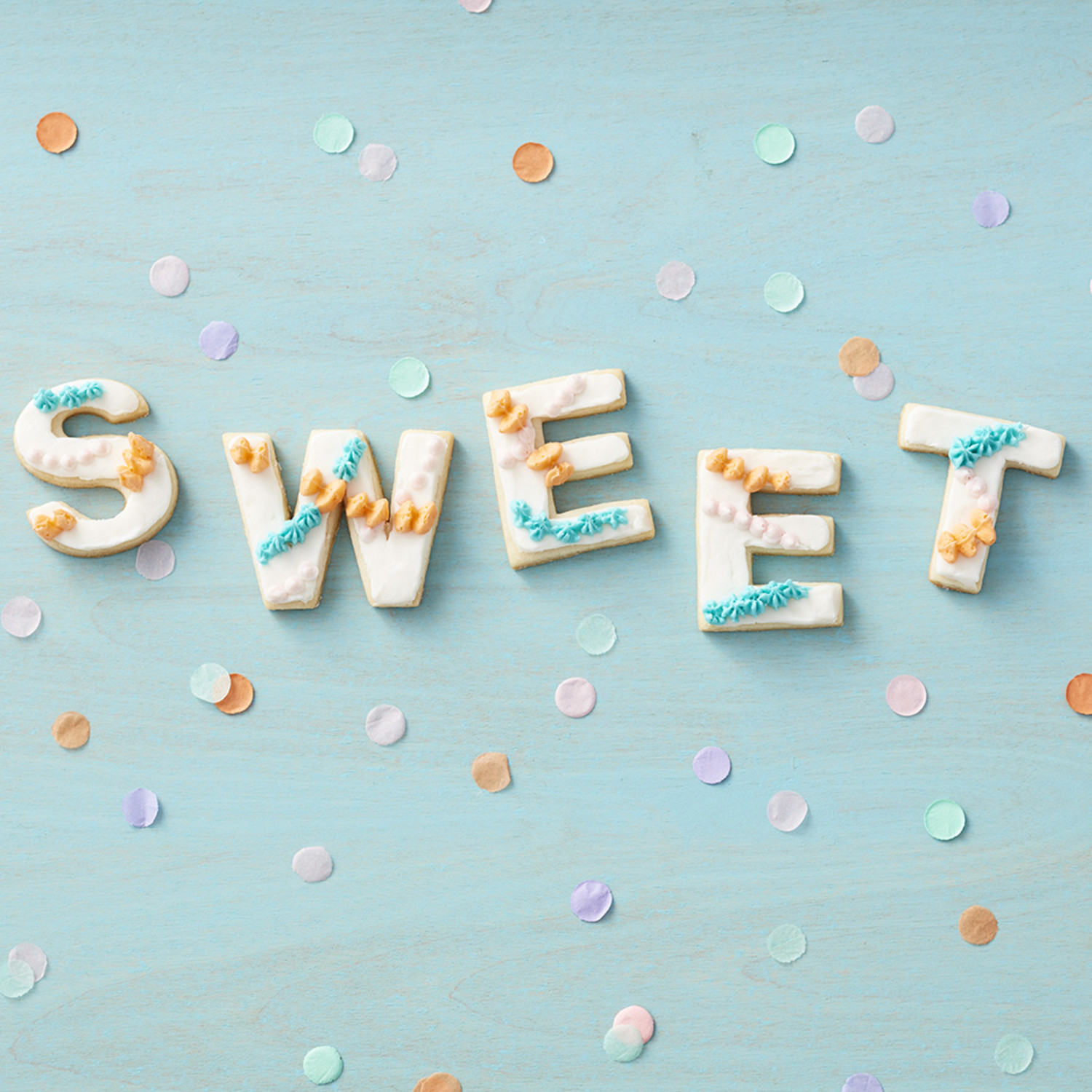 Easy Letter and Number Cookies - Wilton