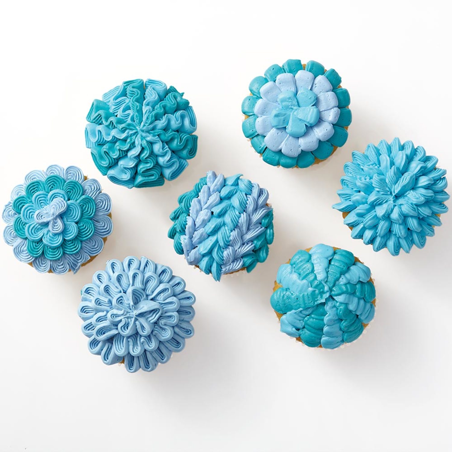 7 Ways to Decorate Cupcakes Using Tip 47 - Wilton