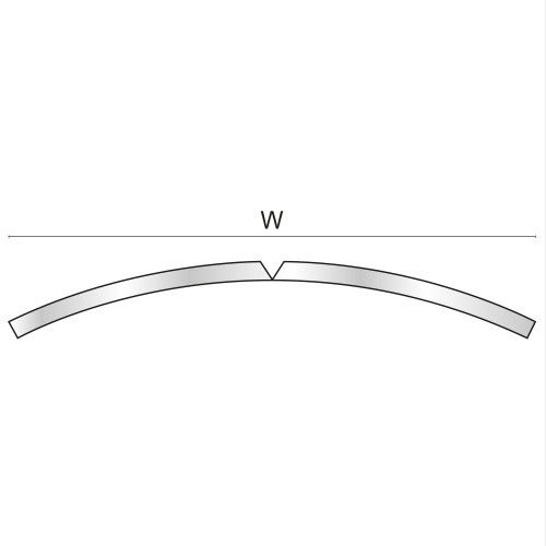 Brushed Stainless Steel Trim Strips Brushed Stainless Steel Cover