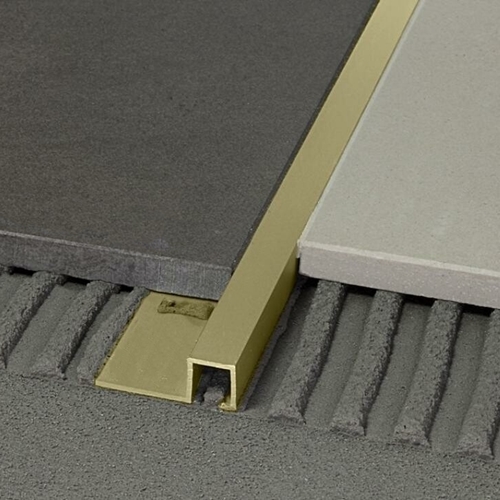 Brass Square Edge Tile Trim-2.7m