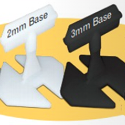 GLS Wedge Levelling Base – 500 Pack for Level Tile Installations