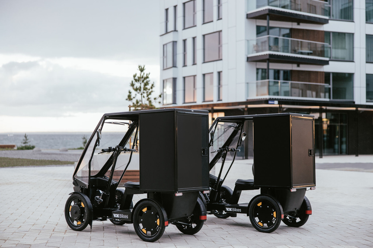 VOK Standard Cargo Electric Bike | Business eBikes