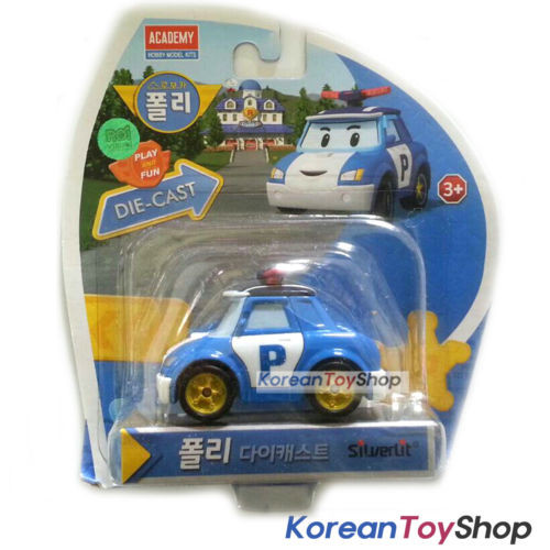 Robocar Poli CAP Diecast Metal Figure Toy Car Taxi Academy Genuine