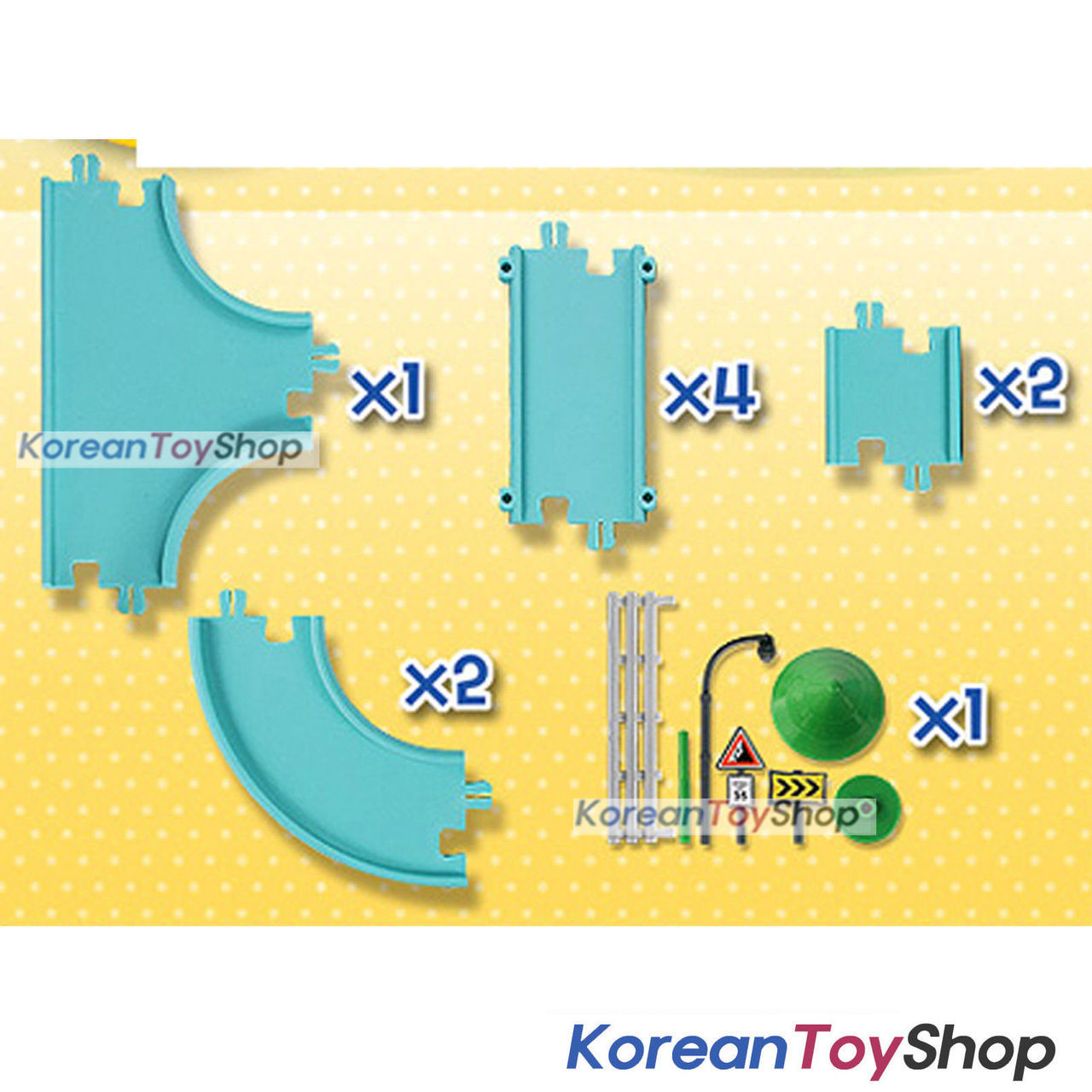 Robocar Poli Extra Track Set for Rescue Headquarter Center Play set Toy ...