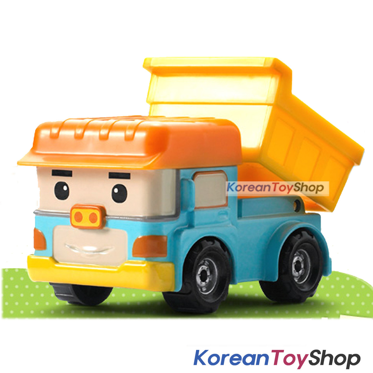 Robocar Poli DUMP Diecast Metal Figure Toy Car Academy Genuine