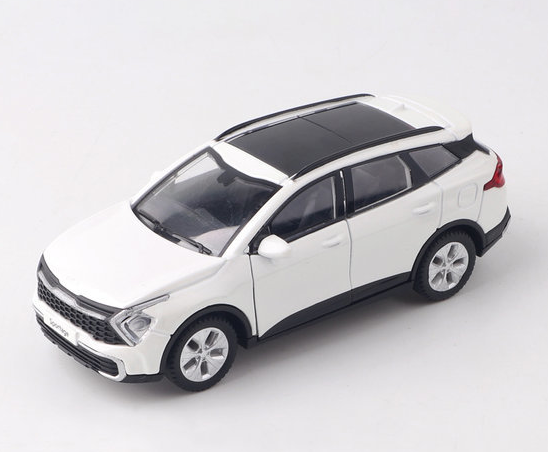 HYUNDAI Motors PALISADE Diecast Mini Car Toy 1:38 Miniature Model WHITE