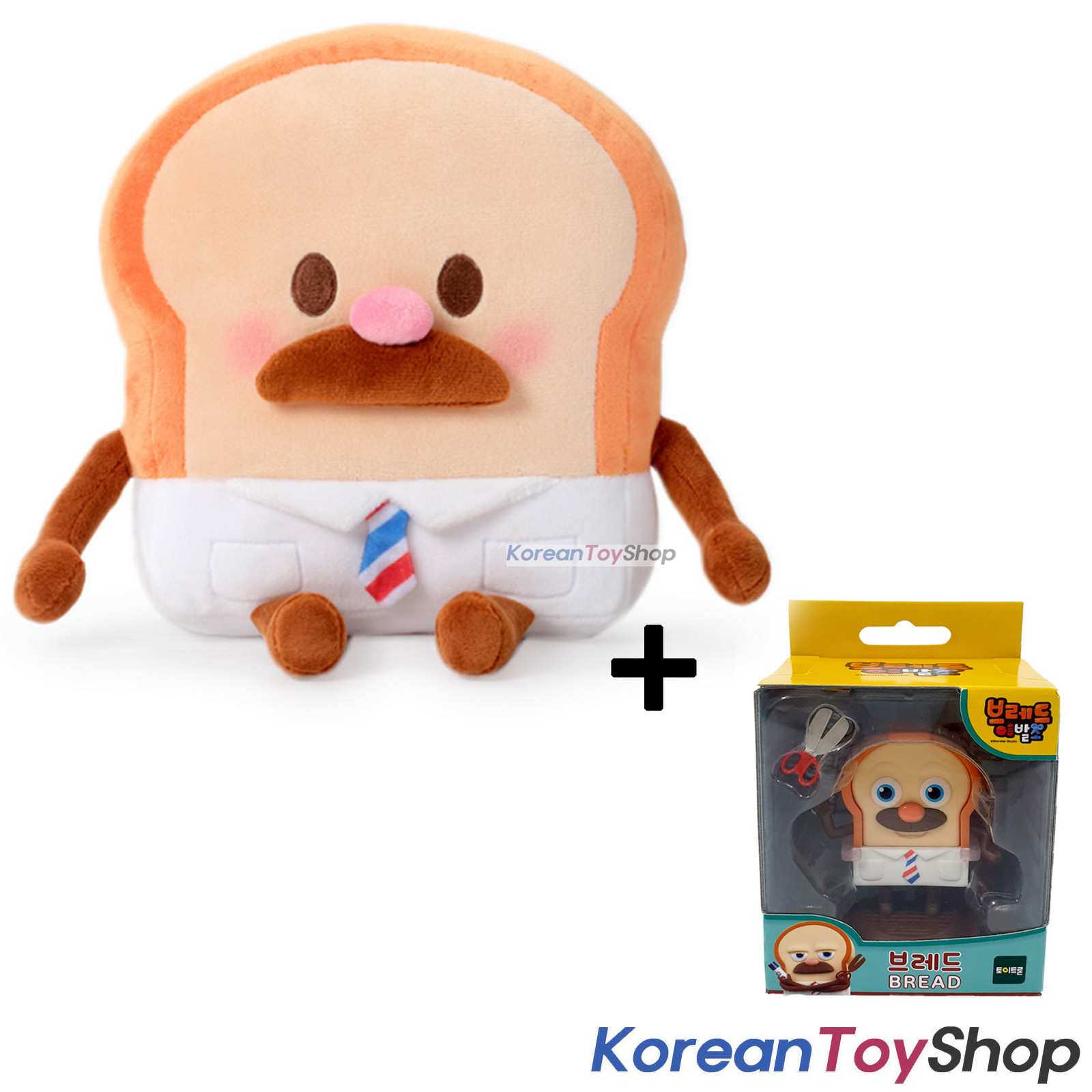 Bread Barbershop Toys & Items - Korean Animation Wilk Bread Choco Sausage