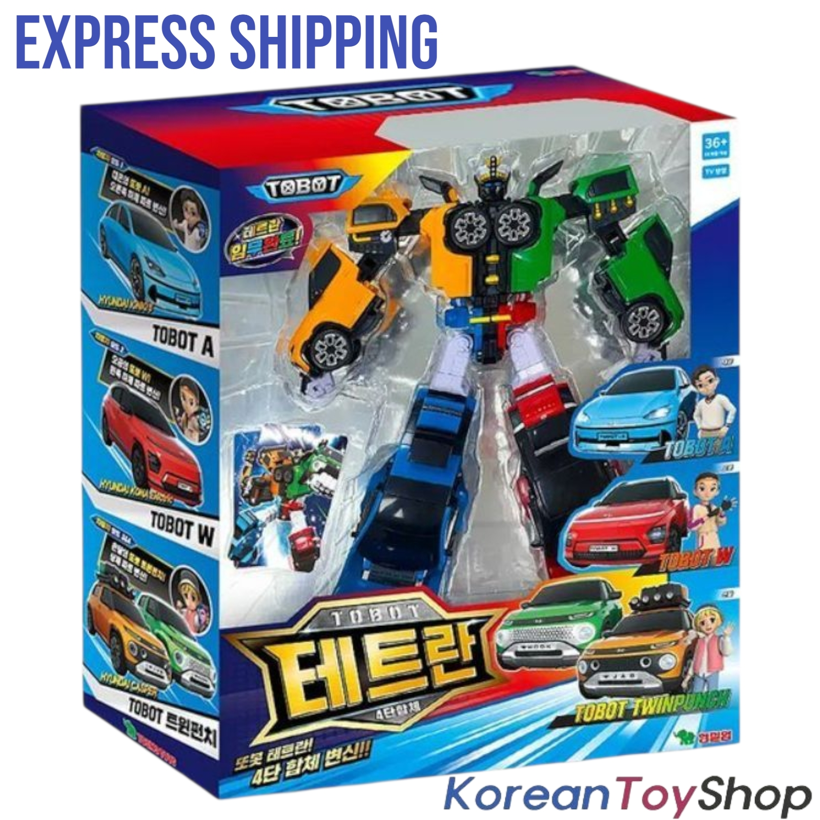 Tobot Transformer Animation Character Toys