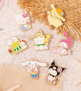 Sanrio Characters 3D Shape Sticker Maker Set Toy Hello Kitty Toytron
