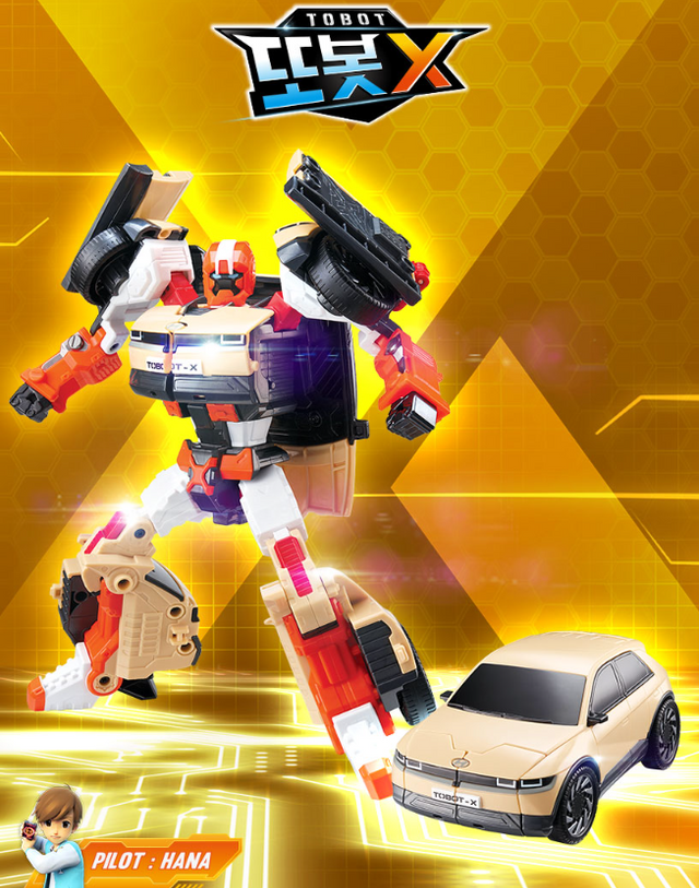 Tobot New X Transformer Car Robot Toy Hyundai Ioniq 5 2023
