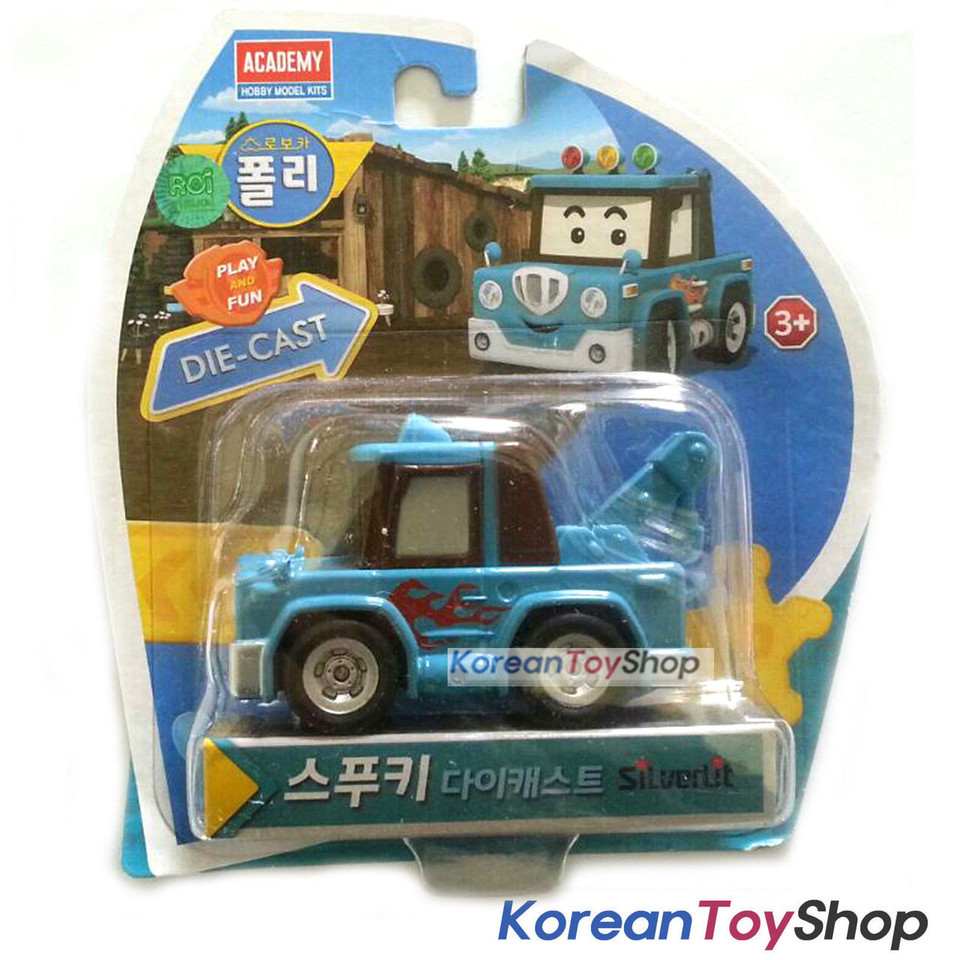 Robocar Poli MAX Diecast Metal Figure Toy Car Steamroller Academy Genuine
