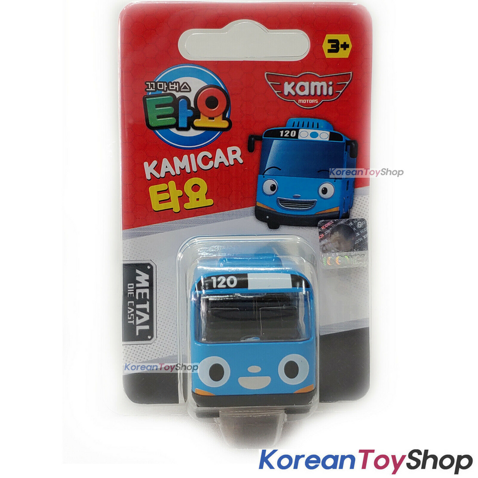 Tayo Little Bus Tayo & Friends 9 pcs Cute Mini Diecast Metal Bus Toy Set