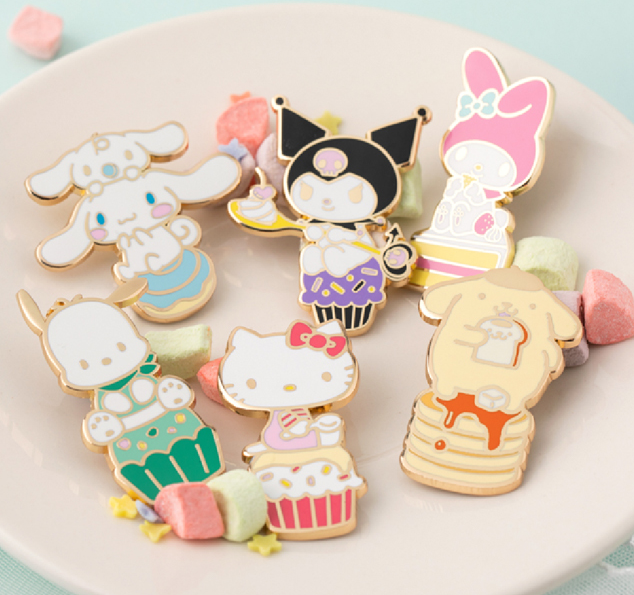 Sanrio Characters 3D Shape Sticker Maker Set Toy Hello Kitty Toytron