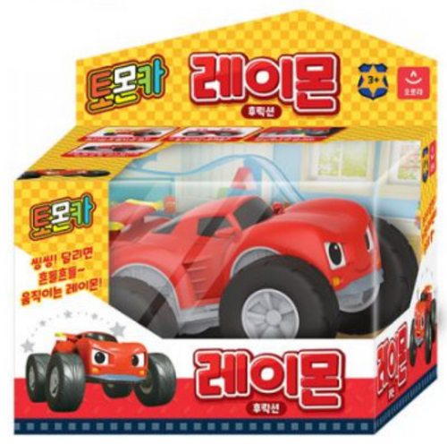 Tomoncar RAYMON Friction Series Toy Mini Car Red Tomon Car Middle Size