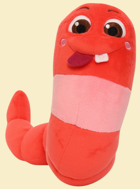 Pat a Pat Como WORMY Model Cut Soft Doll Plush Toy 20 cm 워미