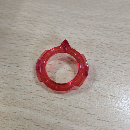 Takara Tomy Beyblade Burst Level Chip Clear Red Limited Edition 100% ...