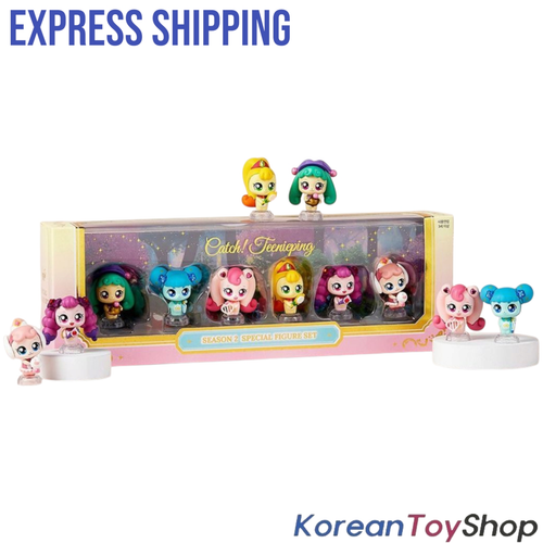 Catch Teenieping Special Figure 6 pcs Set Toy Season 2 Heartsping